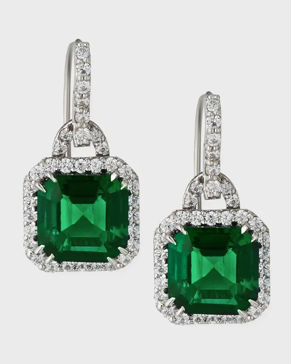 FANTASIA BY DESERIO Lab Grown Drop Earrings