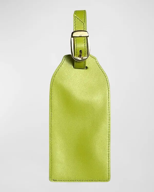 BELL'INVITO Monogram Luggage Tag - Avocado