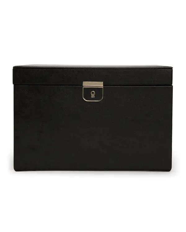 Wolf Palermo Large Jewelry Box - Black Anthracite