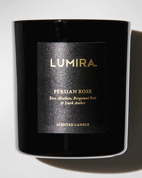 LUMIRA 10.6 Oz. Persian Rose Scented Candle