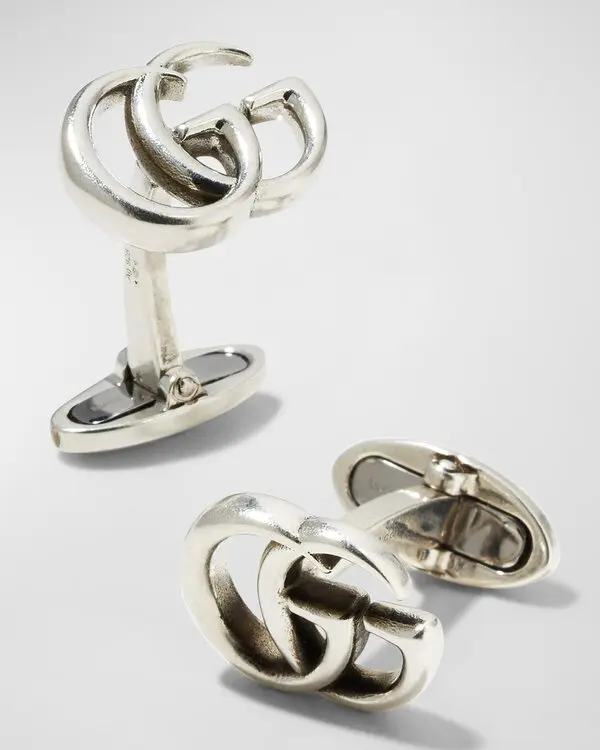 Gucci Marmont Gg Aged Cufflinks