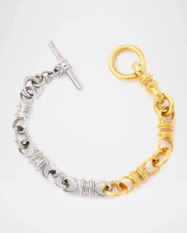 BEN-AMUN Two-tone Link Bracelet - Two Tone