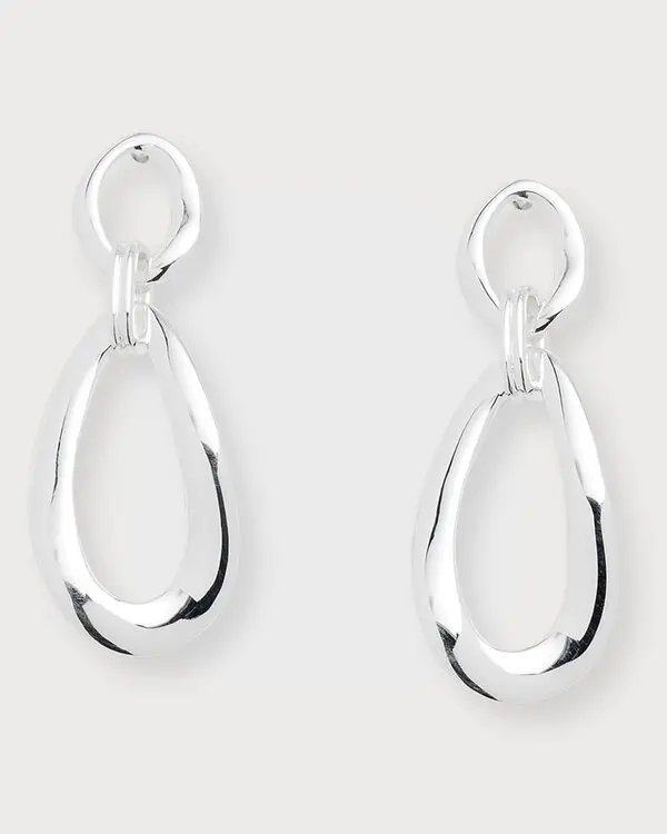 Ippolita Sterling Mini Smooth Snowman Earrings