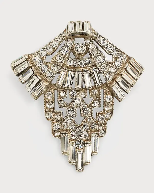 BEN-AMUN Crystal Brooch