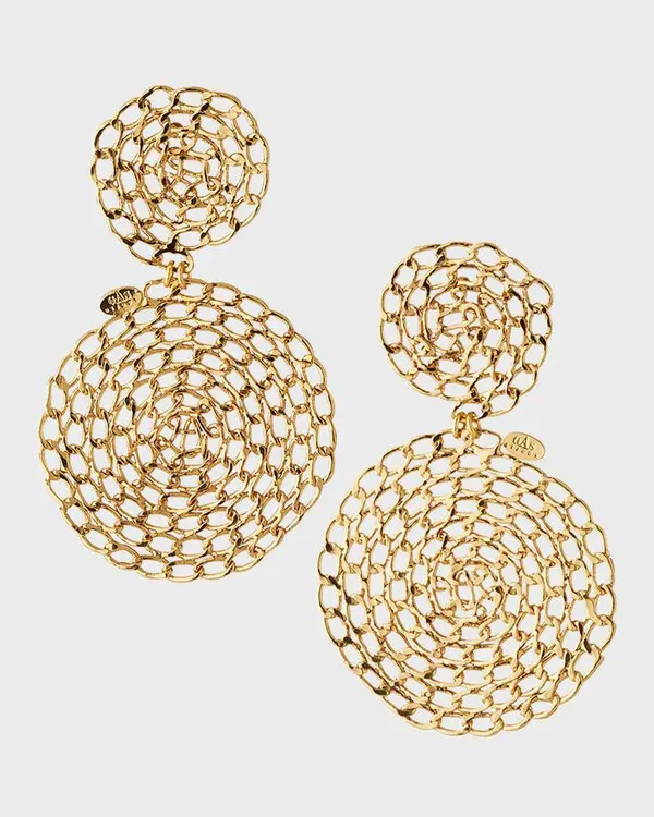 Gas Bijoux Onde Drop Earrings
