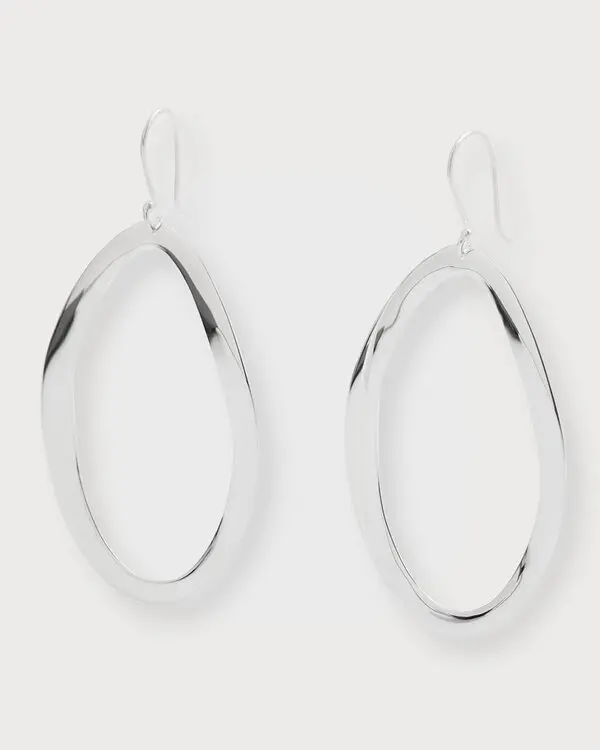 Ippolita Sculptura Wavy Oval Drop Earrings