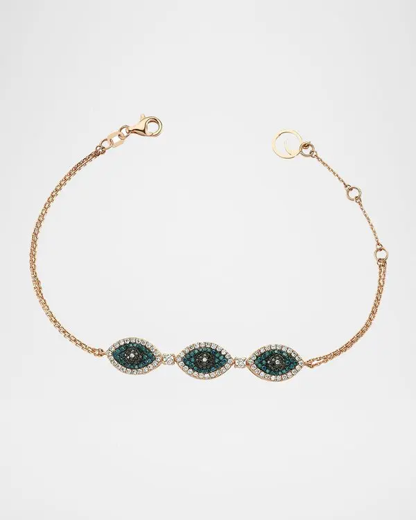 BEE GODDESS Eye Light Diamond Bracelet