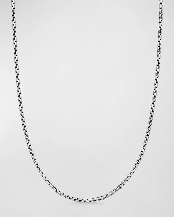 David Yurman 2.7mm Box Chain Necklace