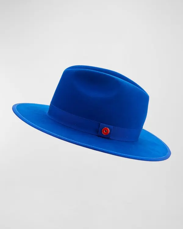 KEITH JAMES Keith And James 'queen' Fedora - Blue