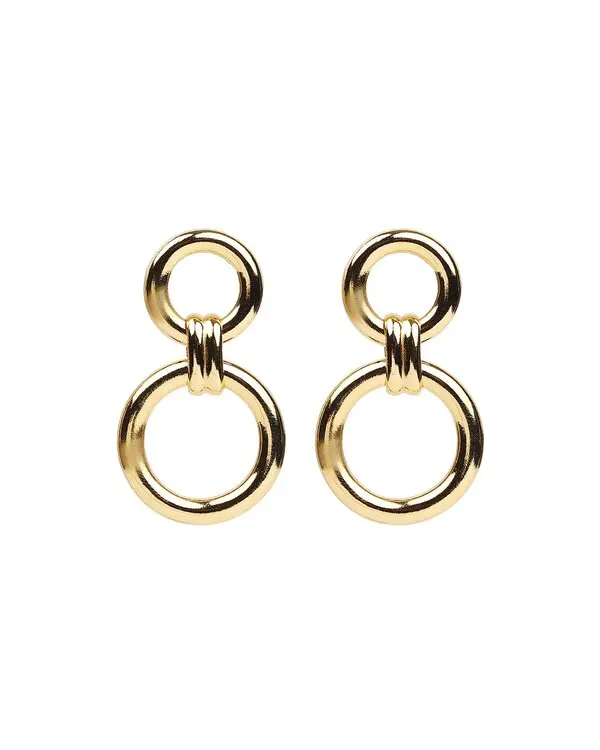 BEN-AMUN Circle Drop Earrings
