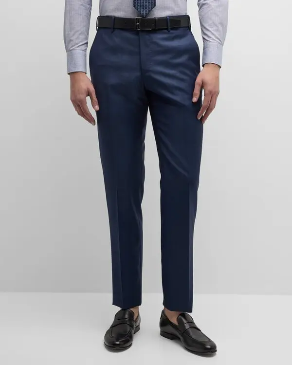 Zanella Parker Classic Trousers - Light Grey