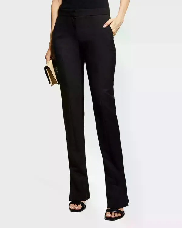 Alexander McQueen Classic Suiting Pants - Black