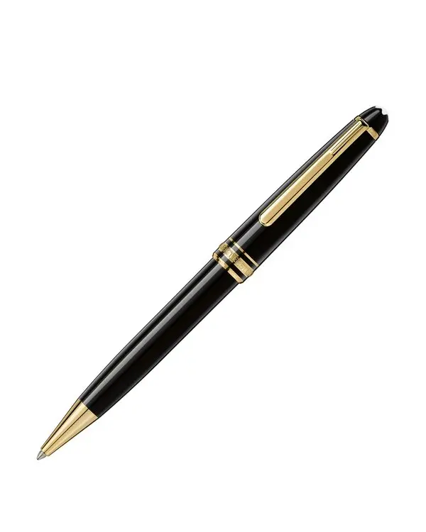 Mont Blanc Meisterstück Classique Ballpoint Pen Plated