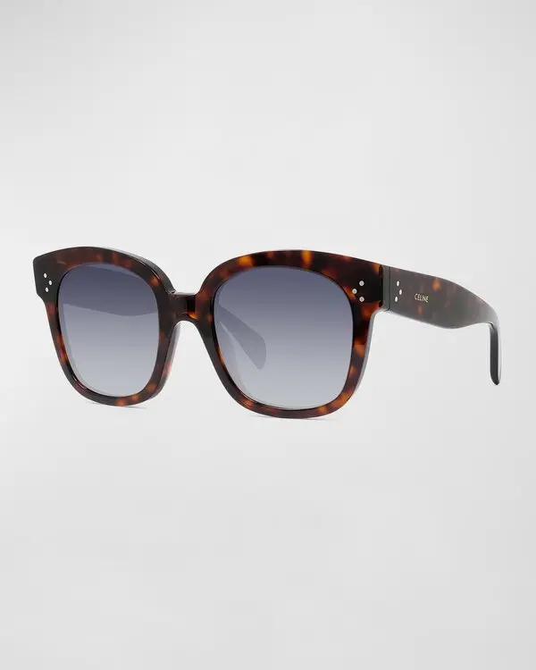 Celine Square Polarized Sunglasses - Brown Pattern
