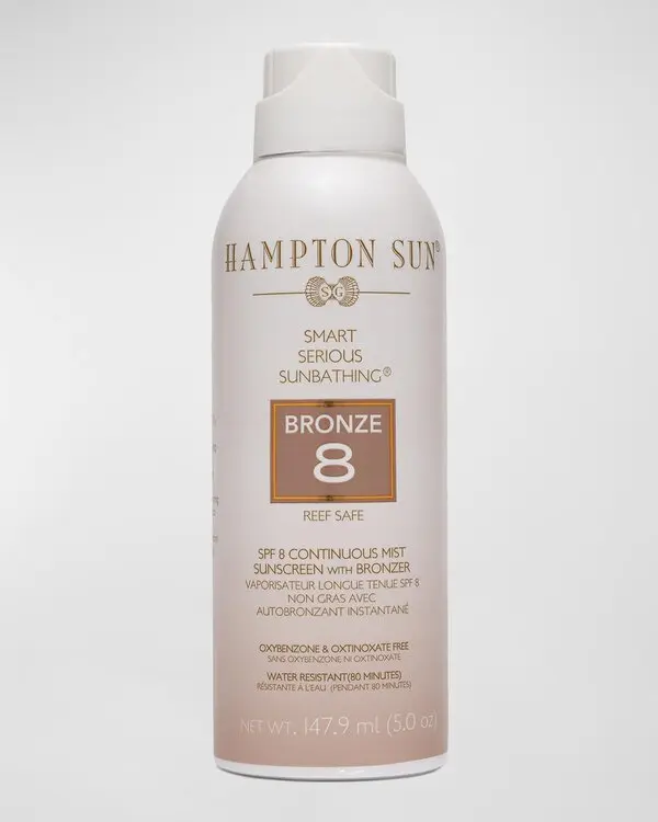 HAMPTON SUN Spf 8 Bronze Mist, 5 Oz