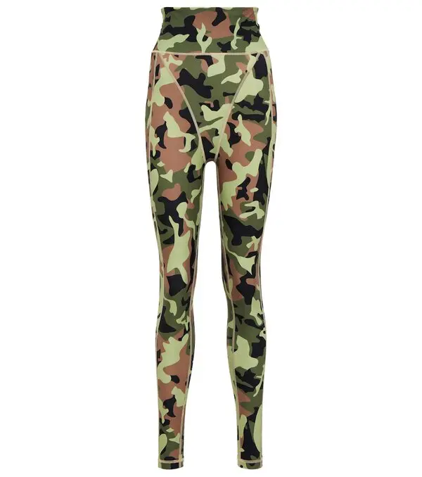 Remain Birger Christensen Ronda Camouflage High-rise Leggings