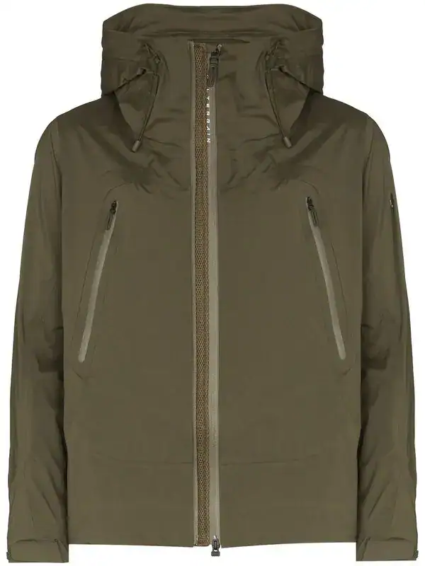 Descente Allterrain Creas Hard Shell Jacket In Green 50% Off