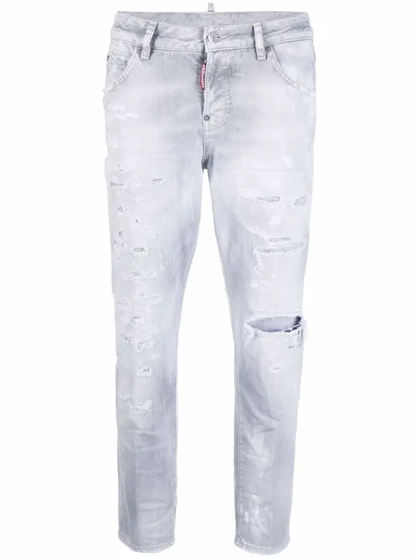 Dsquared2 High-rise Cropped Jeans