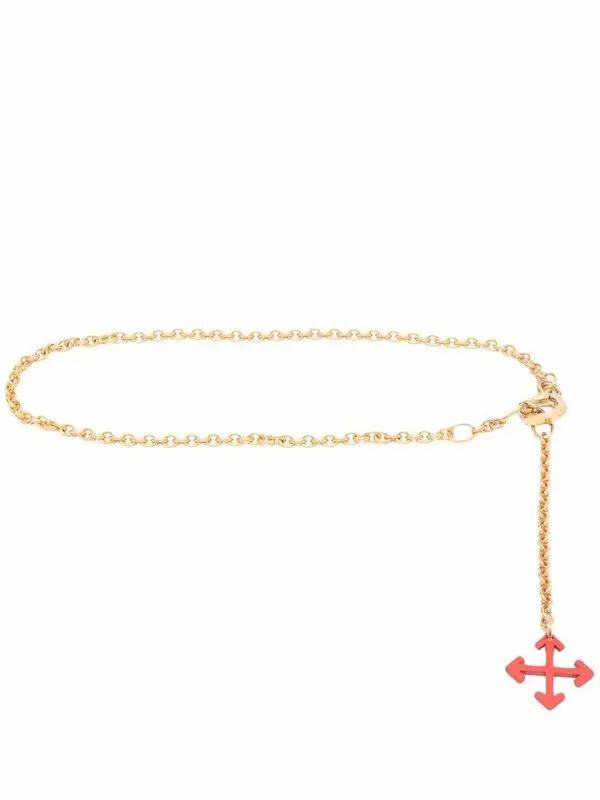 Off-White Arrows Charm Chain Belt