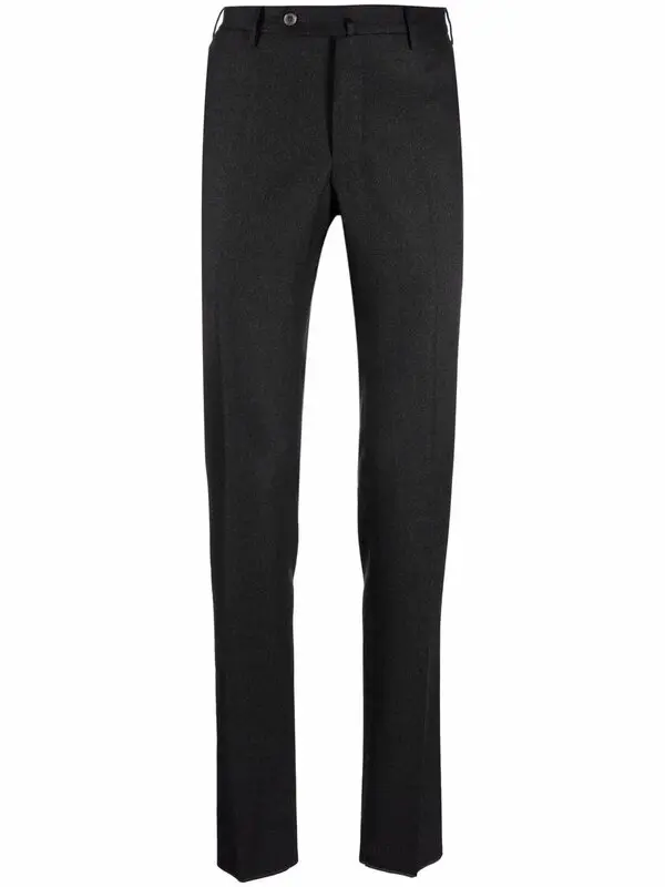 PT TORINO Slim-fit Tailored Trousers - Grey