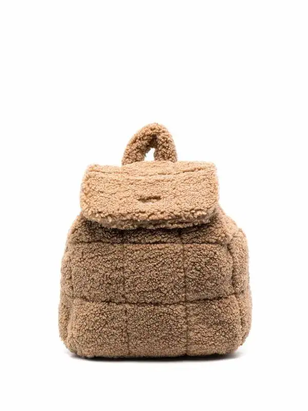 foldable mini backpack reisenthel Mini Maxi Rucksack Travel Duffle Brown Backpack Foldable Bag  Dots