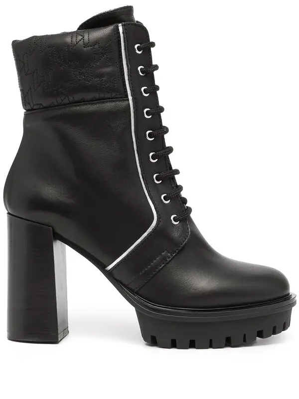 Karl Lagerfeld Voyage Iv Lace-up Boots