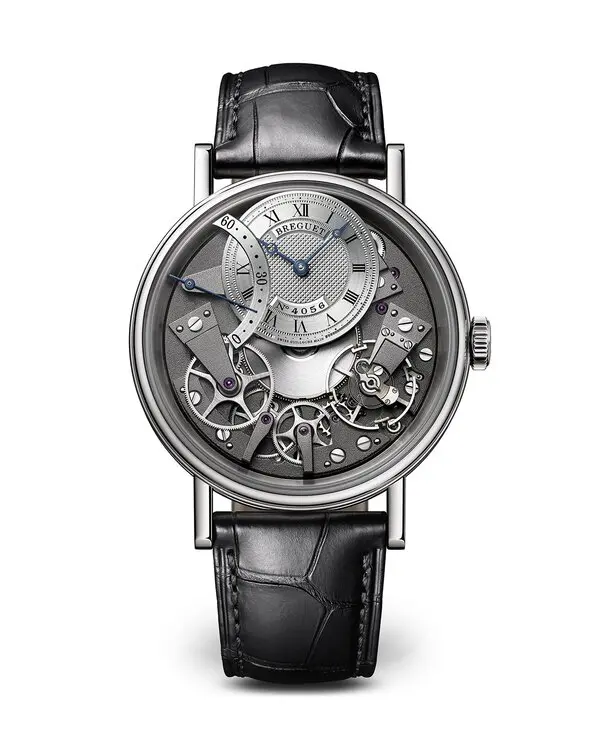 BREGUET Tradition 18k White Gold Retro-second Watch