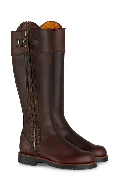 Penelope Chilvers Standard Tassel Knee High Boots - Conker