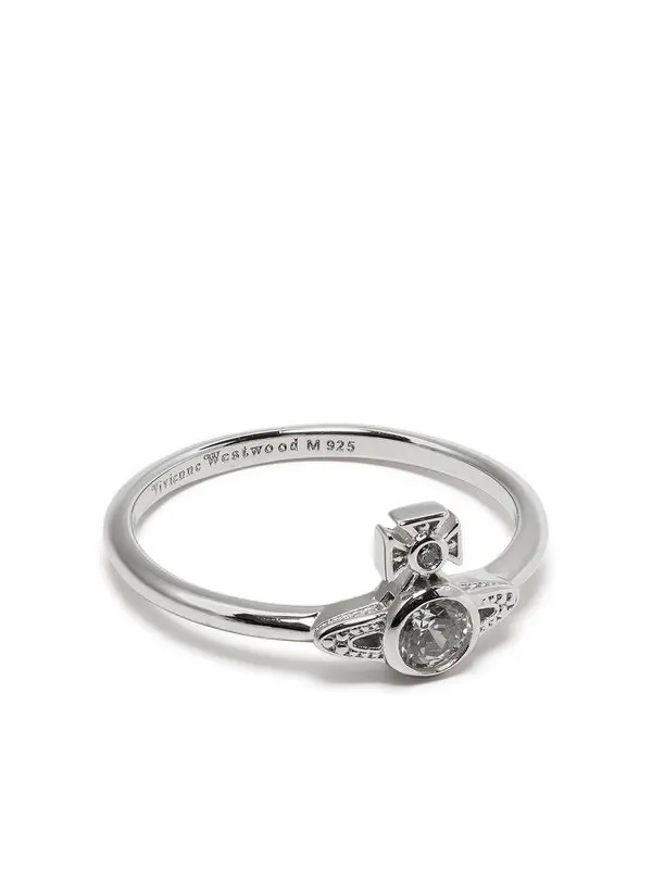 Vivienne Westwood C London Orb Ring - Silver | Editorialist