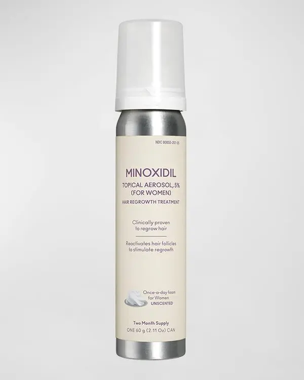 VIRTUE 2 Oz. Minoxidil Topical Aerosol 5% Hair Regrowth Treatment - One-color