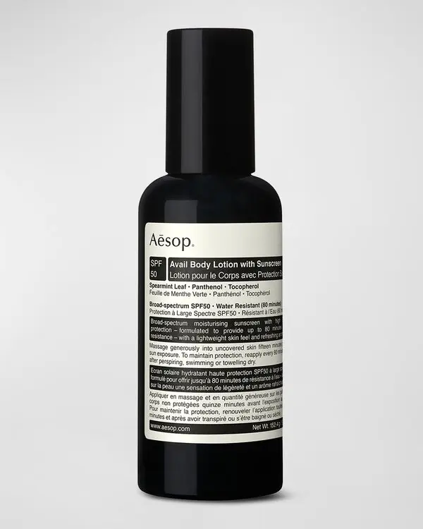 Aesop 5 Oz. Avail Body Lotion Spf50