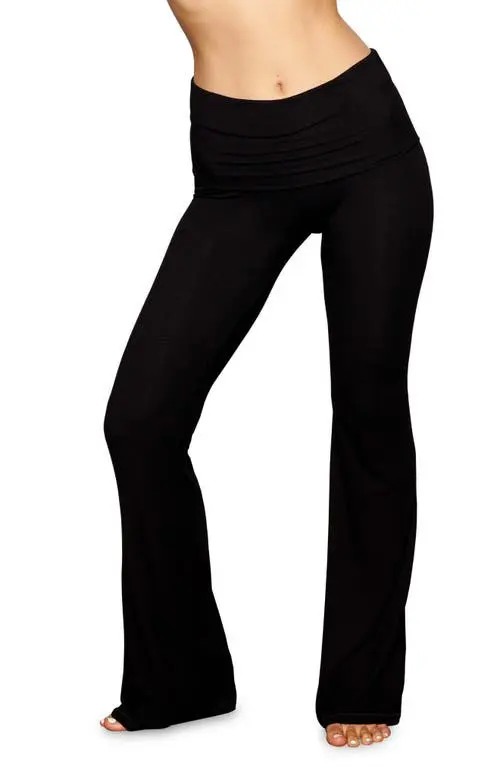 SKIMS Soft Lounge Foldover Pants - Onyx