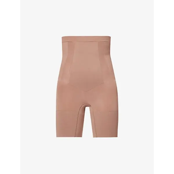 Spanx Sculpt™ Oncore High-waisted Mid-thigh Short - Cafe Au Lait