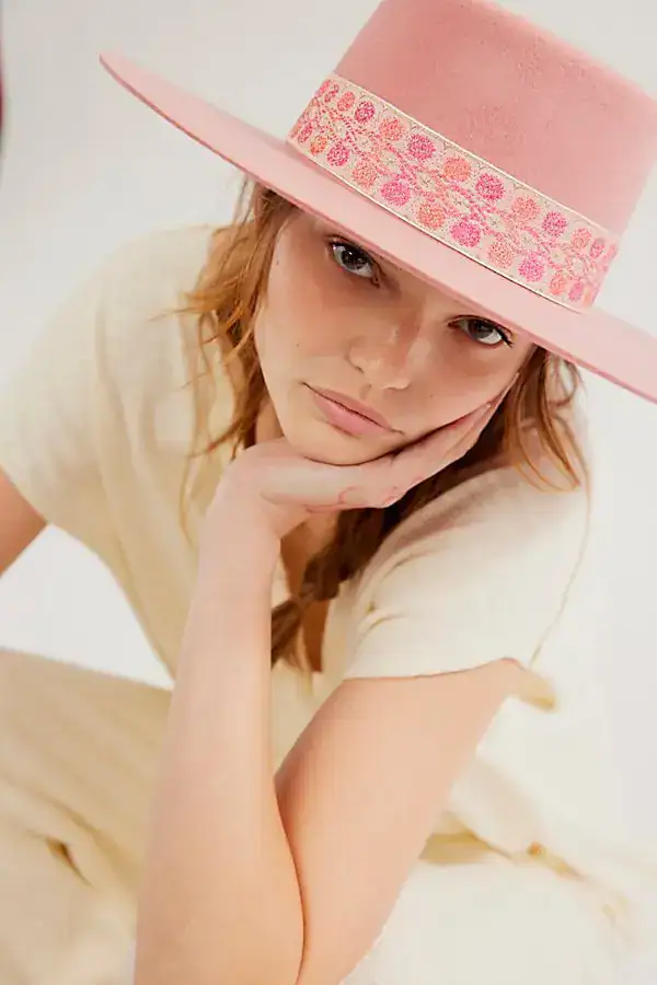 Lack Of Color Pink Hat Lack of Color- Sierra Rose main image 4