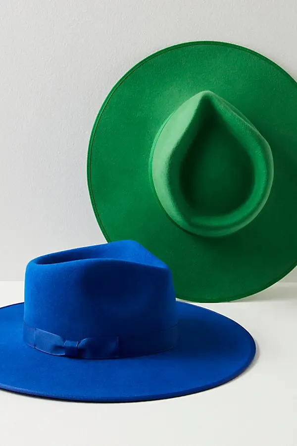Lack Of Color Rancher Felt Hat Green Editorialist