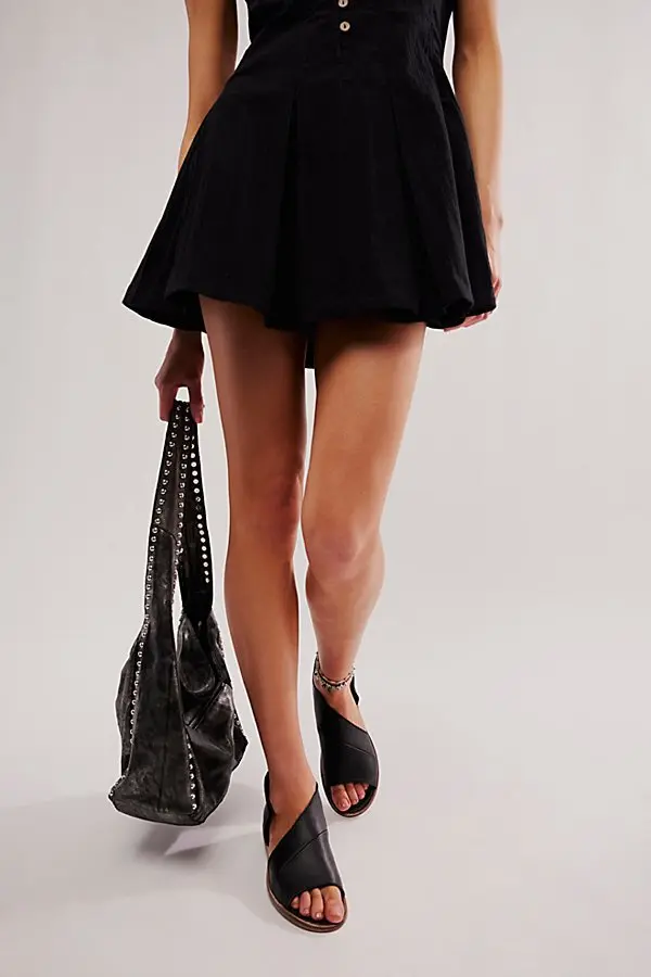 Free People Mont Blanc Sandals - Black