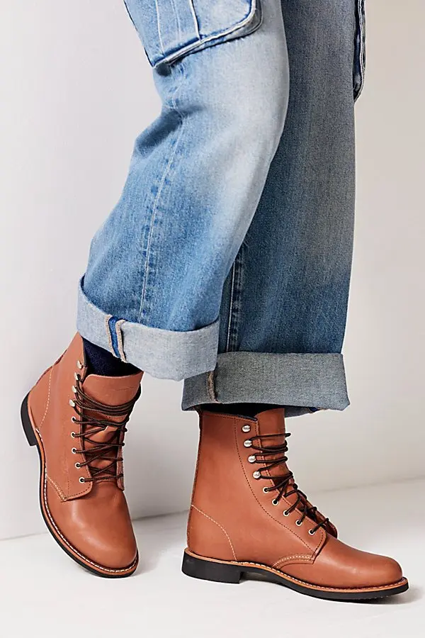 Red Wing Silversmith Leather Boots - Mocha Legacy