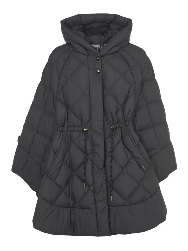 Woolrich Ellis Cape Black Editorialist