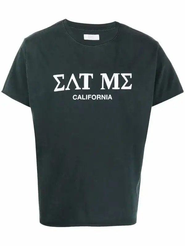 Buy ERL Eat Me California T-hirt - Green At 64% Off | Editorialist