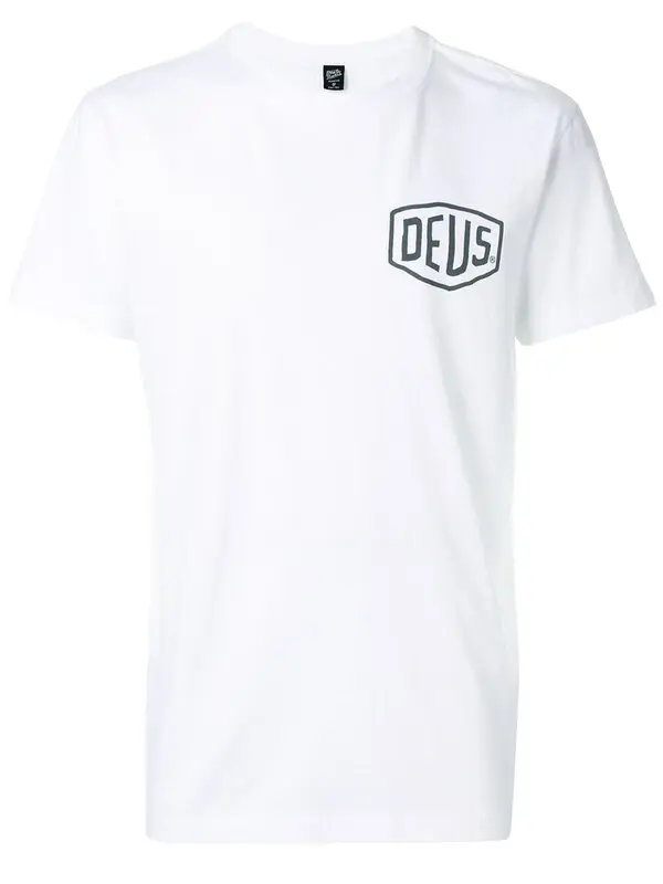 Deus Ex Machina Oversized Logo T-shirt - White