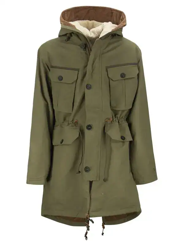 The North Face M66 Fishtail Parka For - Olive Green | Editorialist