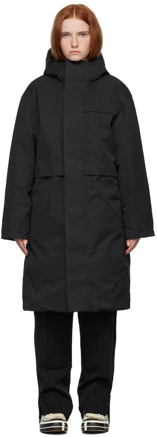 Y3 Classic Down Parka In Black - 45% Off | Editorialist