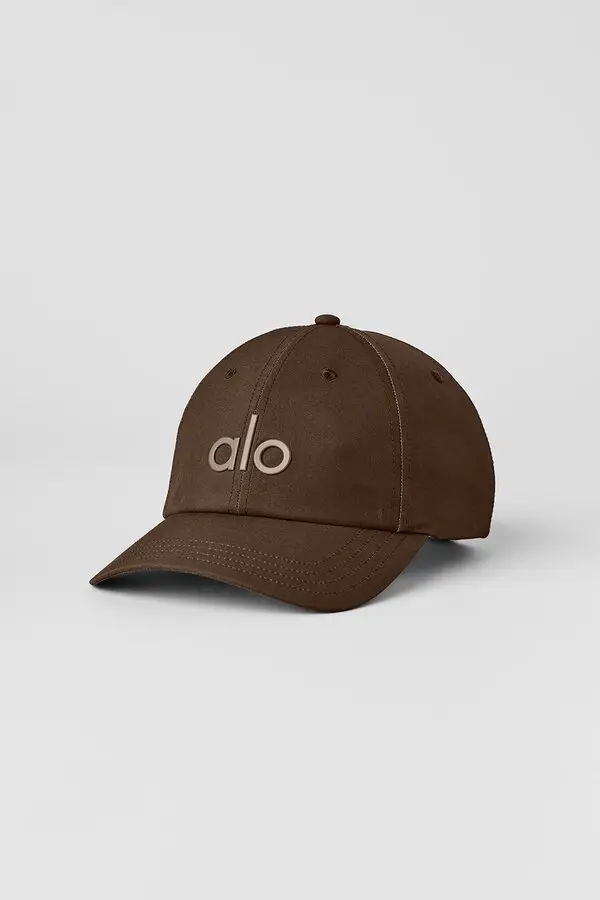 Alo Yoga Performance Off-duty Cap - Espresso/espresso