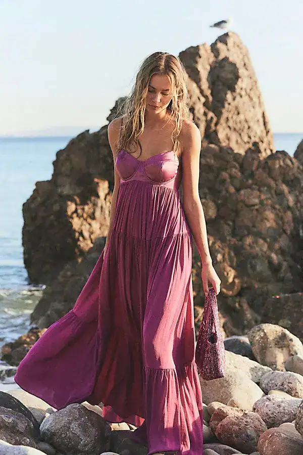 chinese dress ladies Free People Bluebell Maxi Dress – Josie's Boutique main image 1