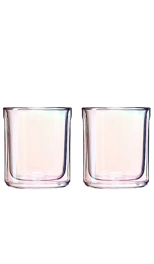 CORKCICLE Glass Rocks 12oz Double Pack In Pink - Prism