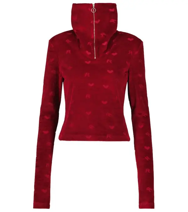 Remain Birger Christensen Mona Velvet Top