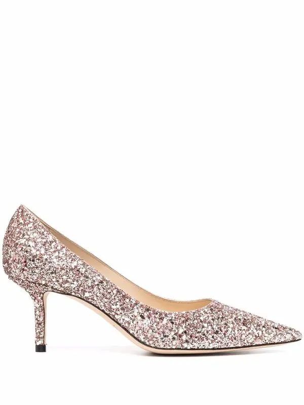 JIMMY CHOO Love 85mm Glitter Pumps