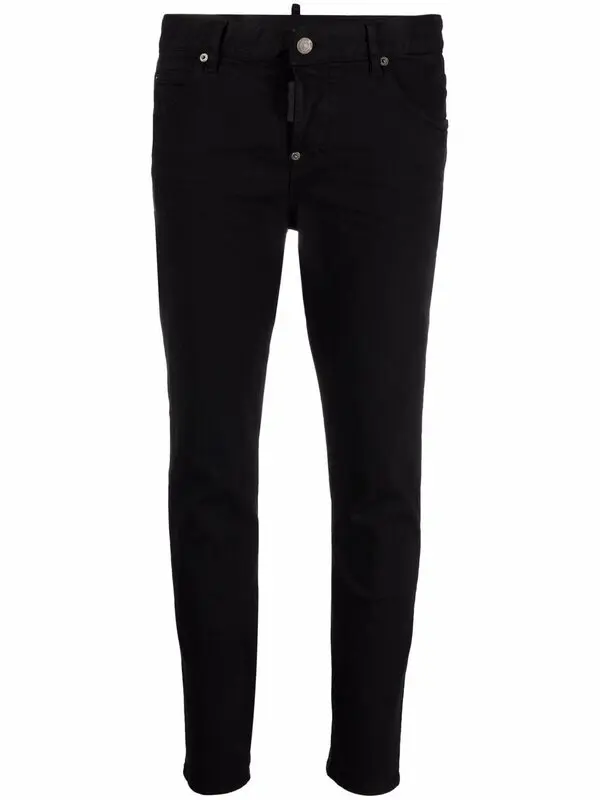 Dsquared2 Logo Patch Denim Jeans