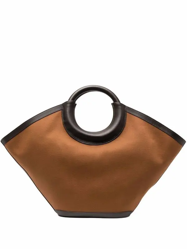 Hereu Large Cabassa Tote Bag In Brown - 20% Off | Editorialist