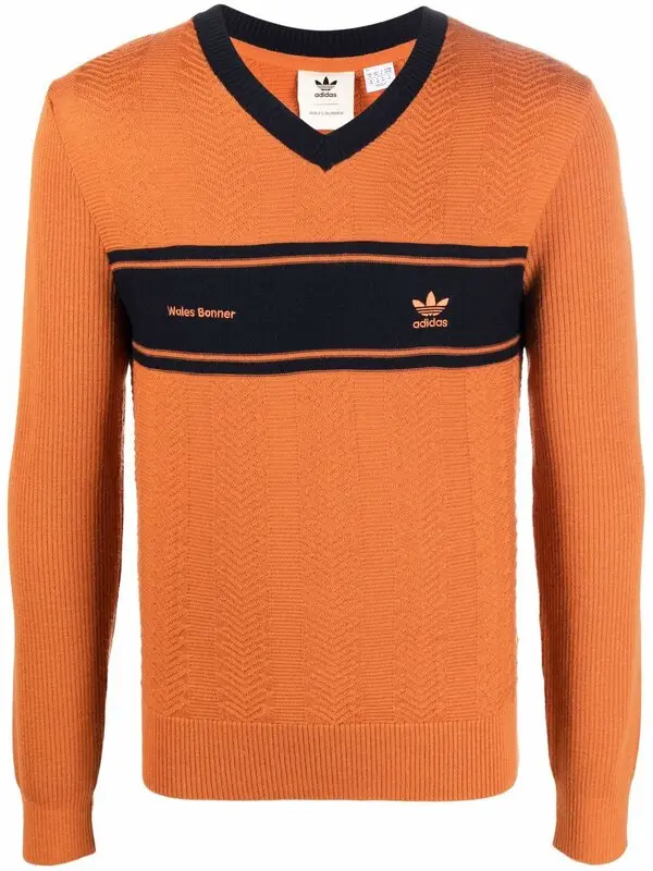 Adidas Wales Bonner Jumper In Orange - 22% Off | Editorialist
